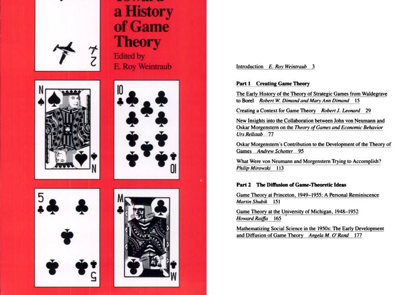 The Best Books on: The History of Game Theory
