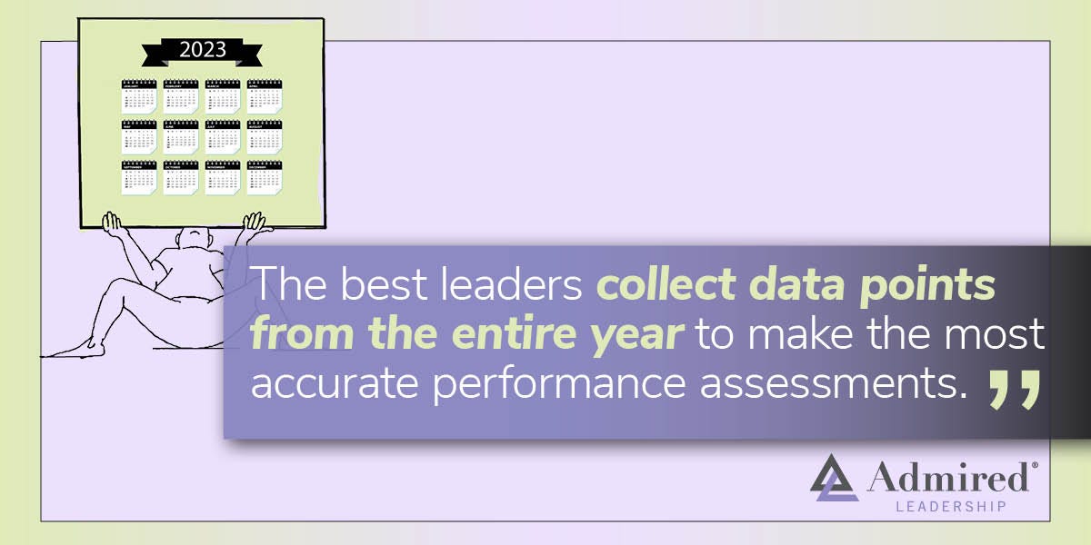 The Recency Bias of Performance Reviews