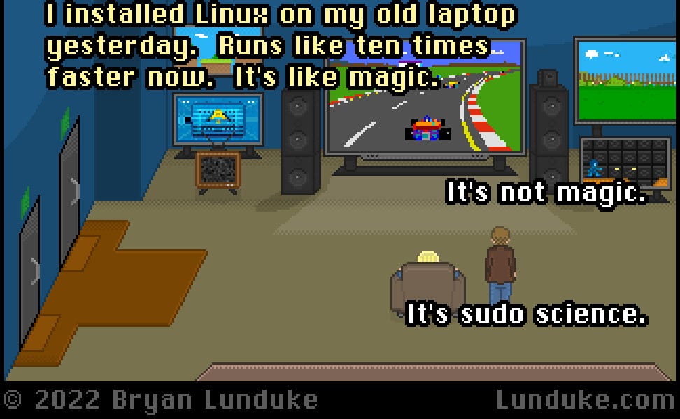 If Linux is not magic... - by Bryan Lunduke