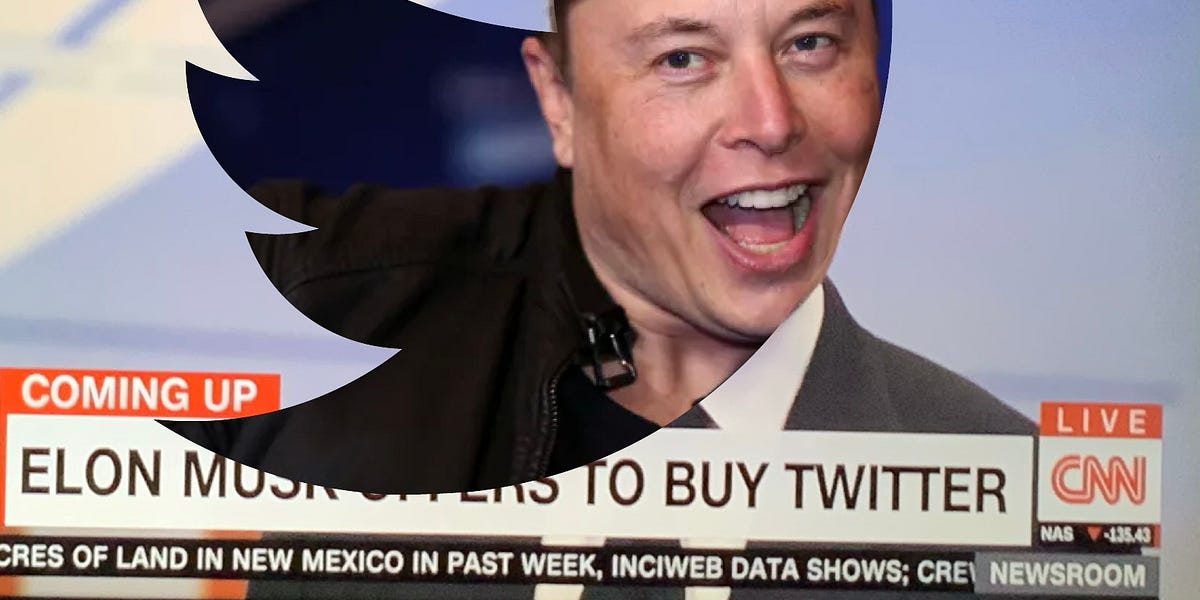 Elon Musk: Welcome to the Twitshow - by Jim Stewartson