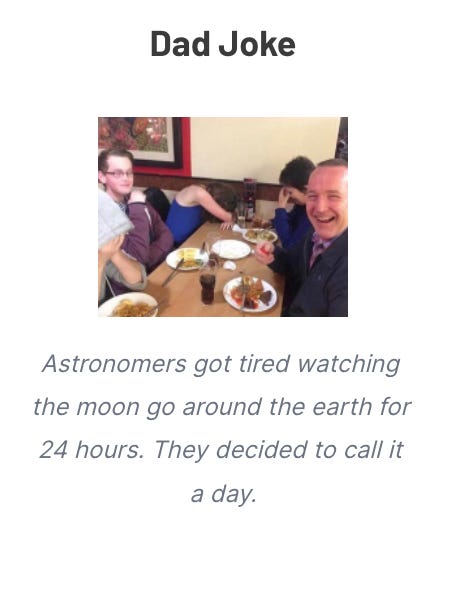 Making a Bubble app that uses the Dad Jokes API