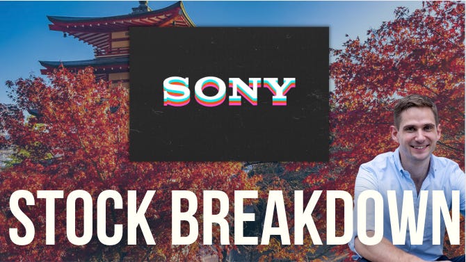 Sony Stock Breakdown | Episode 6 - by Closingbell - Cashu
