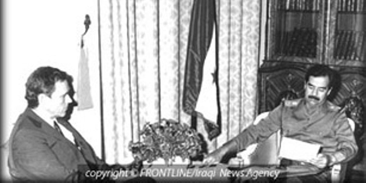 Saddam Hussein's Letter to an American - by Esha