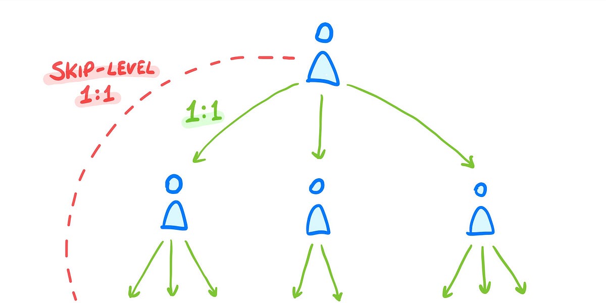 Skip Level 1:1s 🔀 - by Luca Rossi - Refactoring