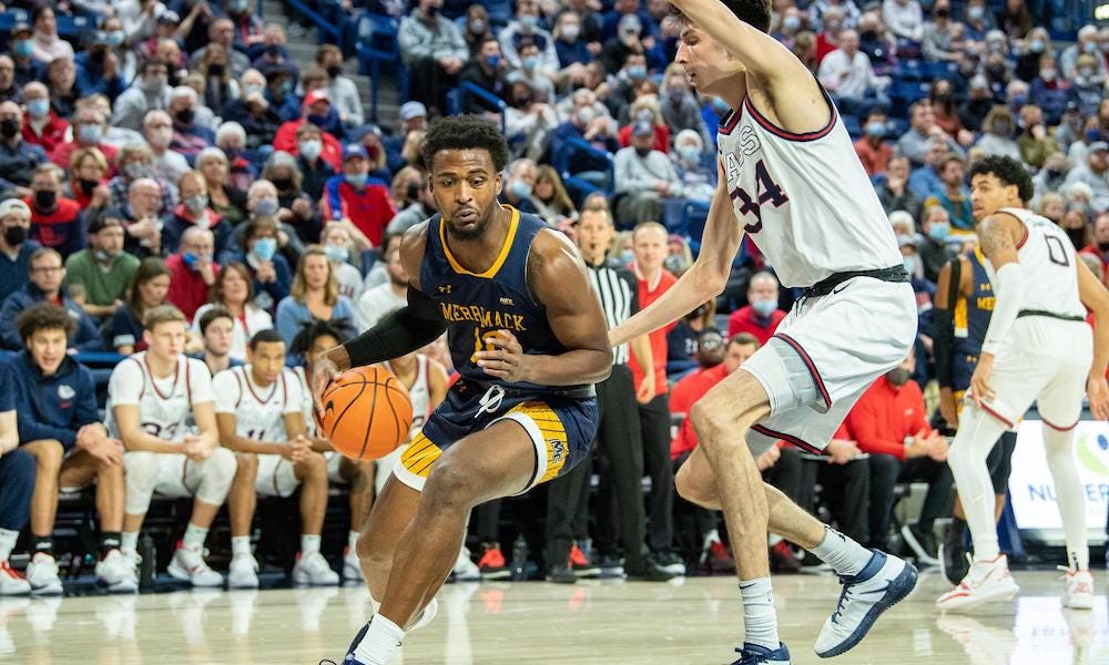 Jordan Minor will return for Merrimack tonight