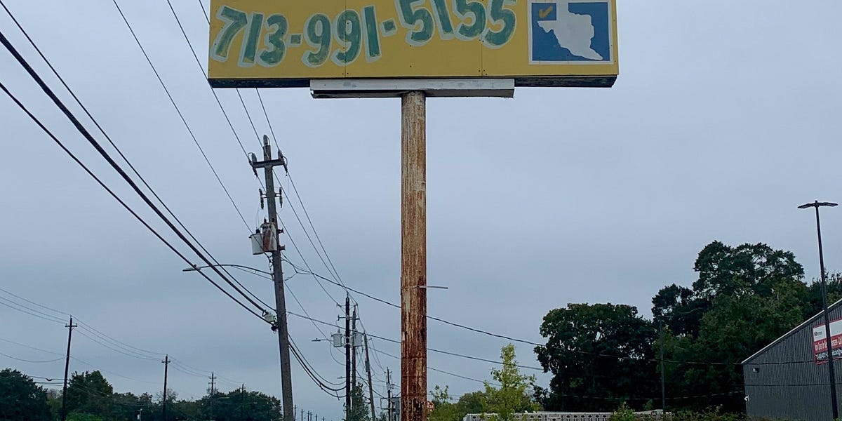 The Curious State of the Texas Vehicle Inspection Sign