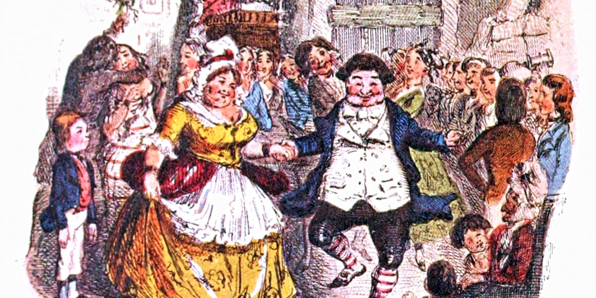 Ebenezer's Advent: December 10th - Mr. Fezziwig's Ball