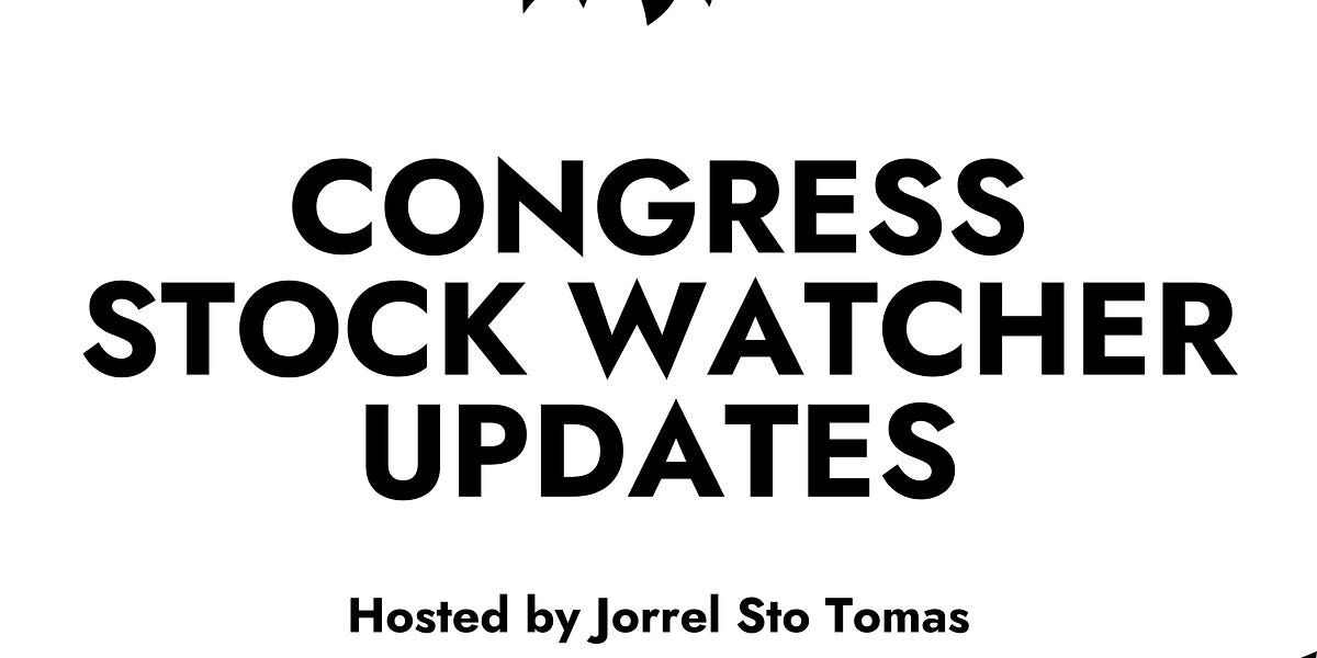 Congress Stock Watcher Update 6/30/2022