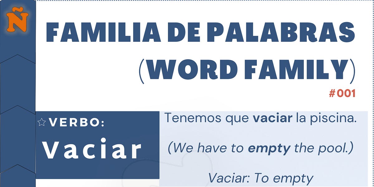 Familia de Palabras (Words Family) (001)