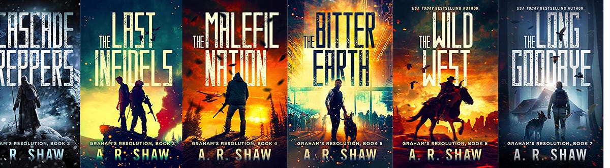 Signed Copies Restocked in the Apocalypse Bookstore 👀