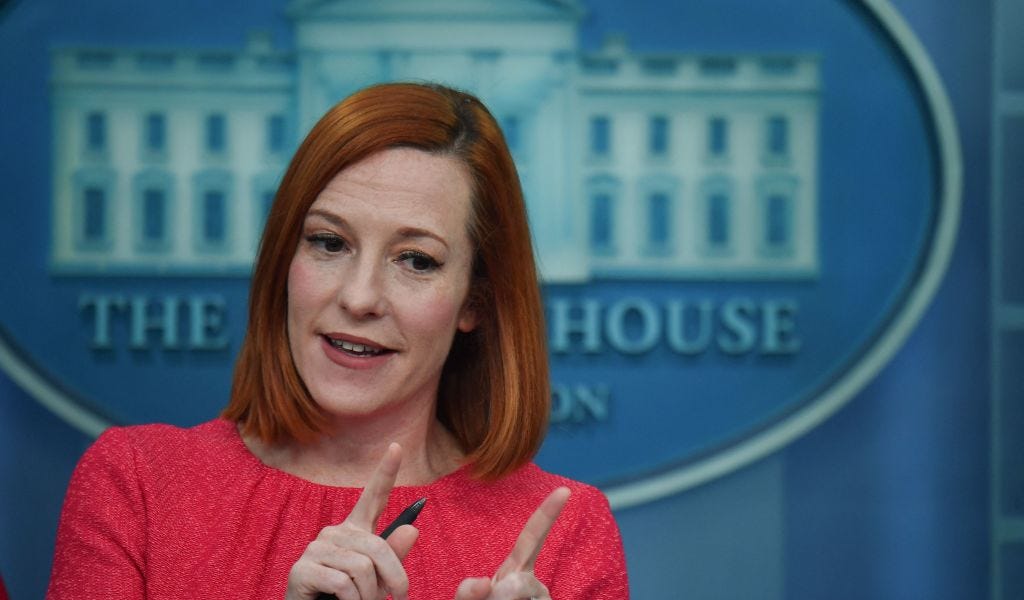 Jen Psaki circles back to MSNBC - by Emily Miller
