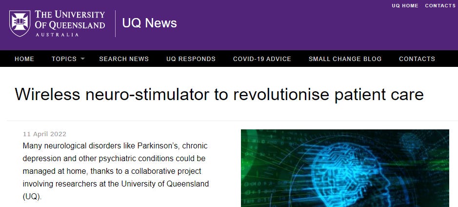 Australian Researchers Launch world-first ‘wireless neuro-stimulator ...