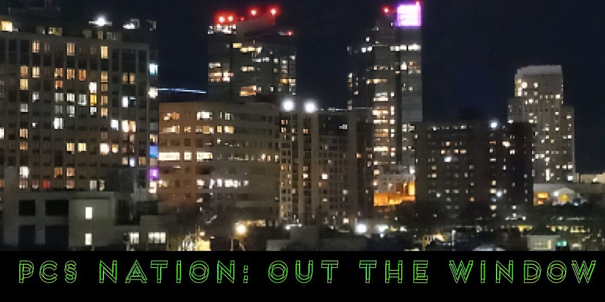 Going "Out The Window" in One Hour! - PCS Nation