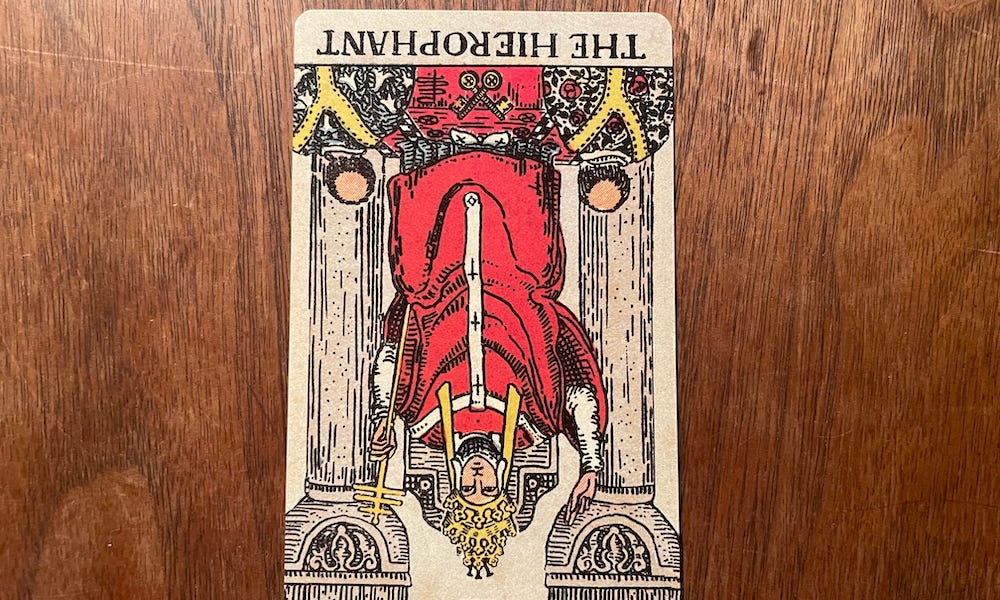 The Hierophant Reversed - by Shayne Terry - The Next Novel