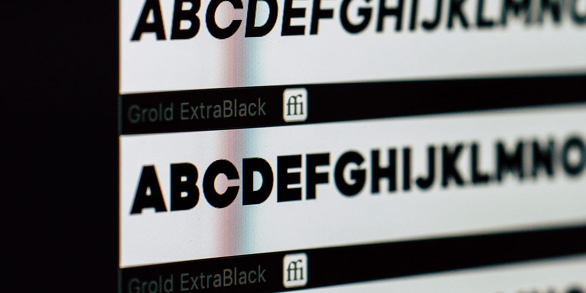 Use readable fonts. - by Ryan McCarl