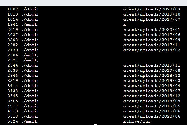 Como descobrir quantitativos de iNodes do servidor?