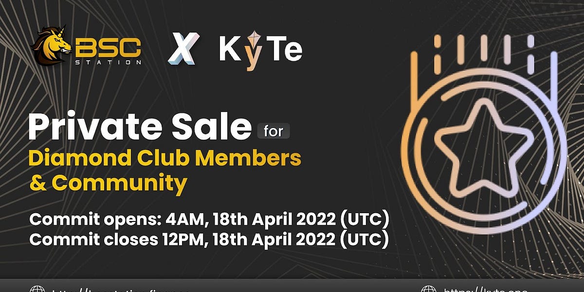 Kyte.One Private Sale on BSCStation - BSCS Newsletter