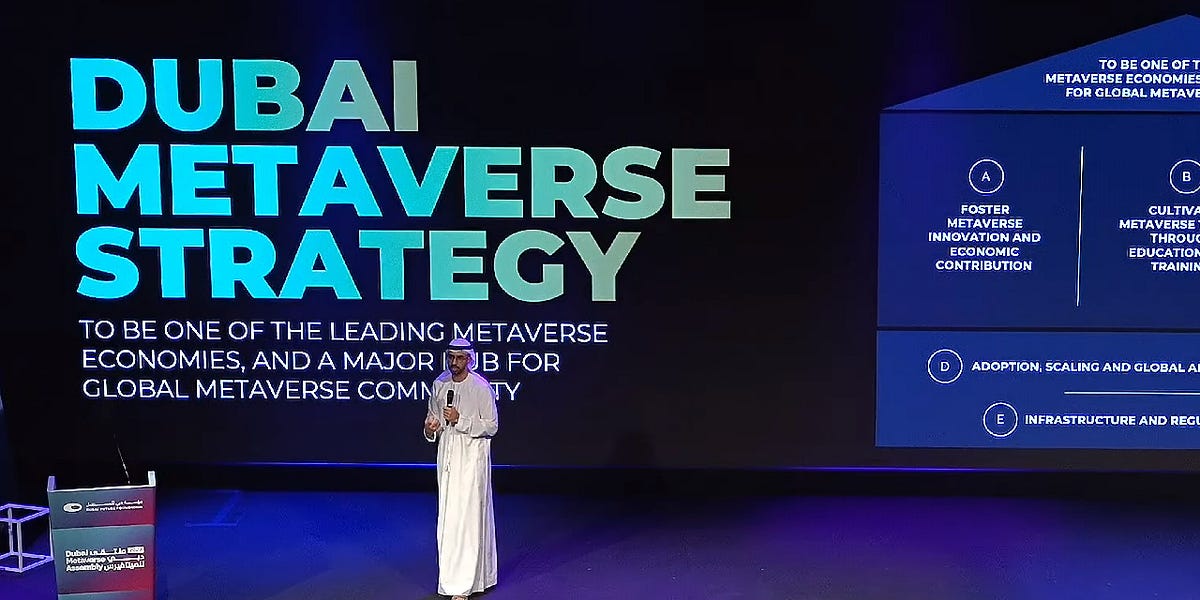 Dubai Metaverse Assembly - by Carrington Malin