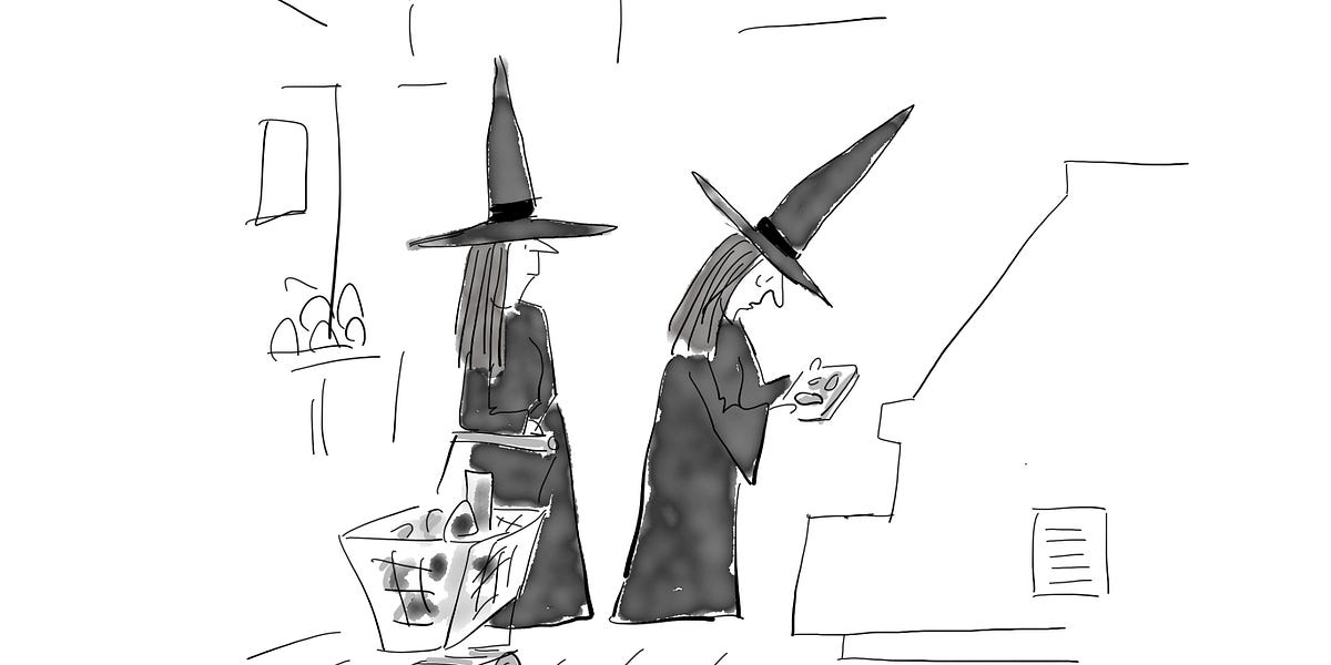 Unreality In Daily LIfe - by Liza Donnelly - Seeing Things