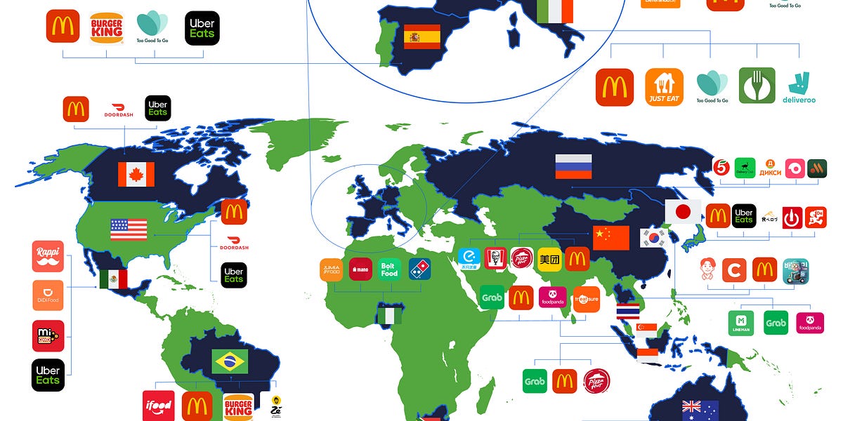 7 new charts on food delivery companies - part 1