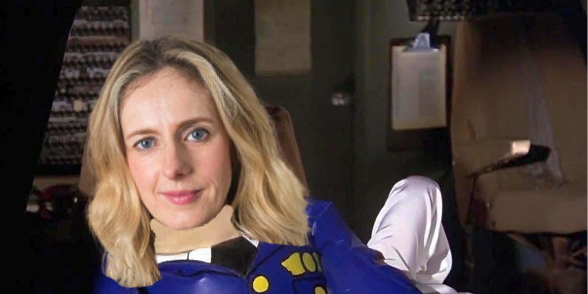 The jester joins the cabin crew - by Mic Wright