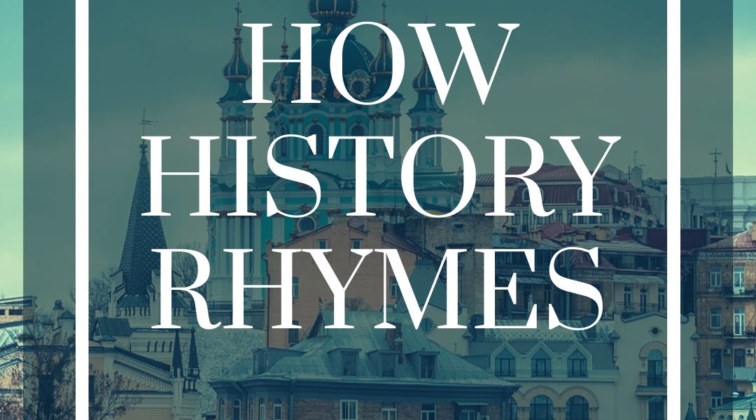 Ukraine and the World : How History Rhymes, 🧑‍🏫