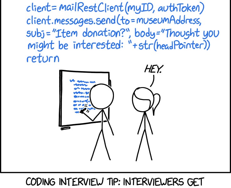 6 principles of a good technical interviewer