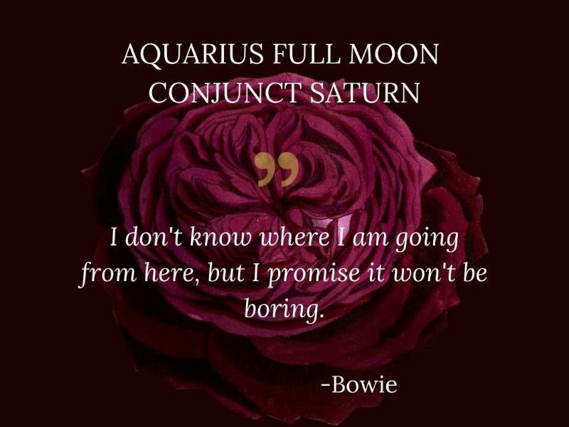Aquarius Full Moon - by Corina Crysler - Stardust and Soul