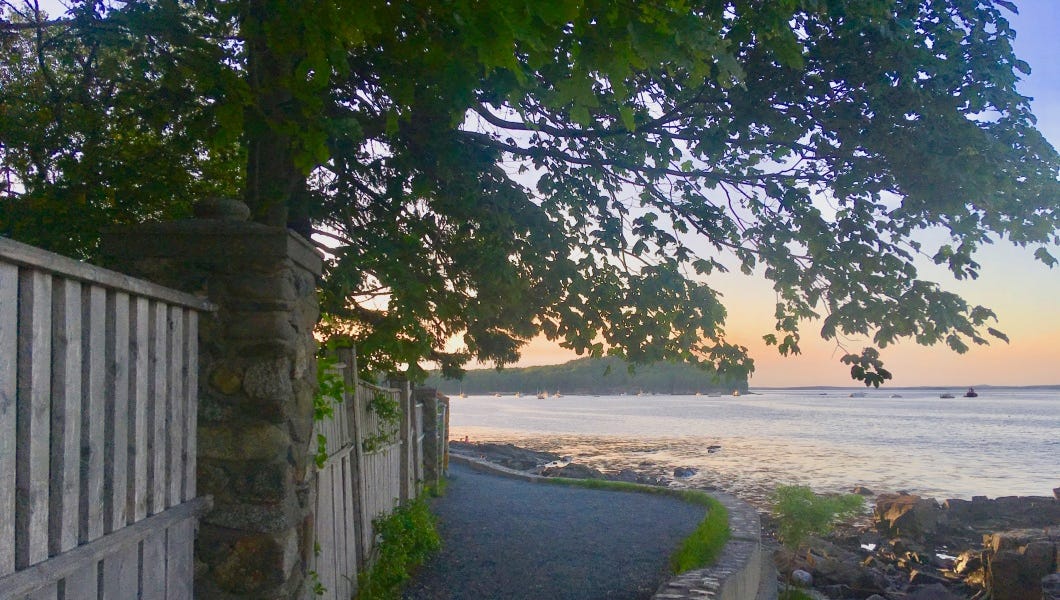Bar Harbor’s Shore Path - by Carrie Jones