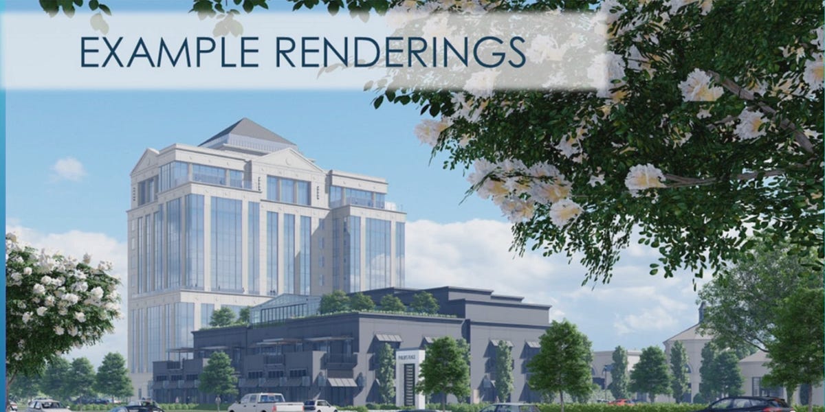 First look: New Phillips Place office tower — tallest in SouthPark