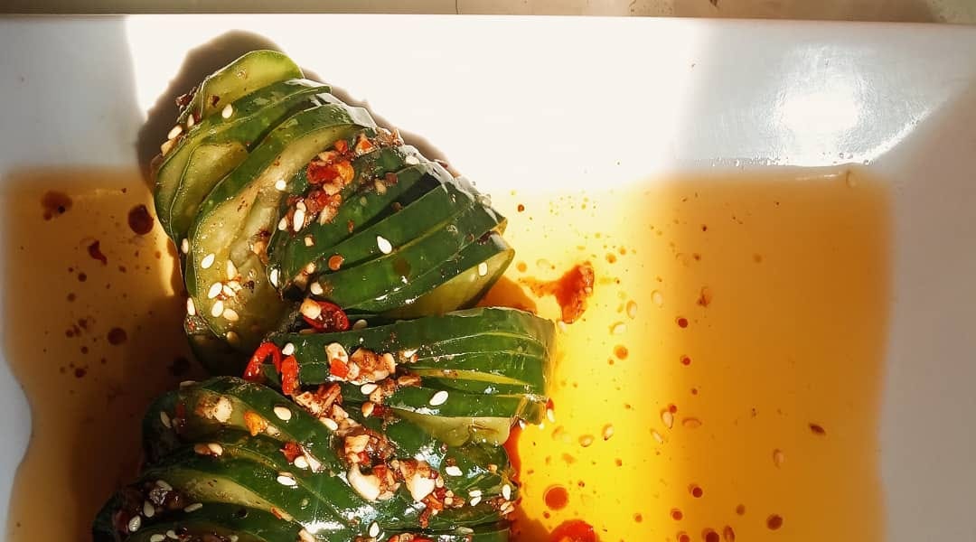 I Made Spicy Cucumbers - by Trisha Katipunan