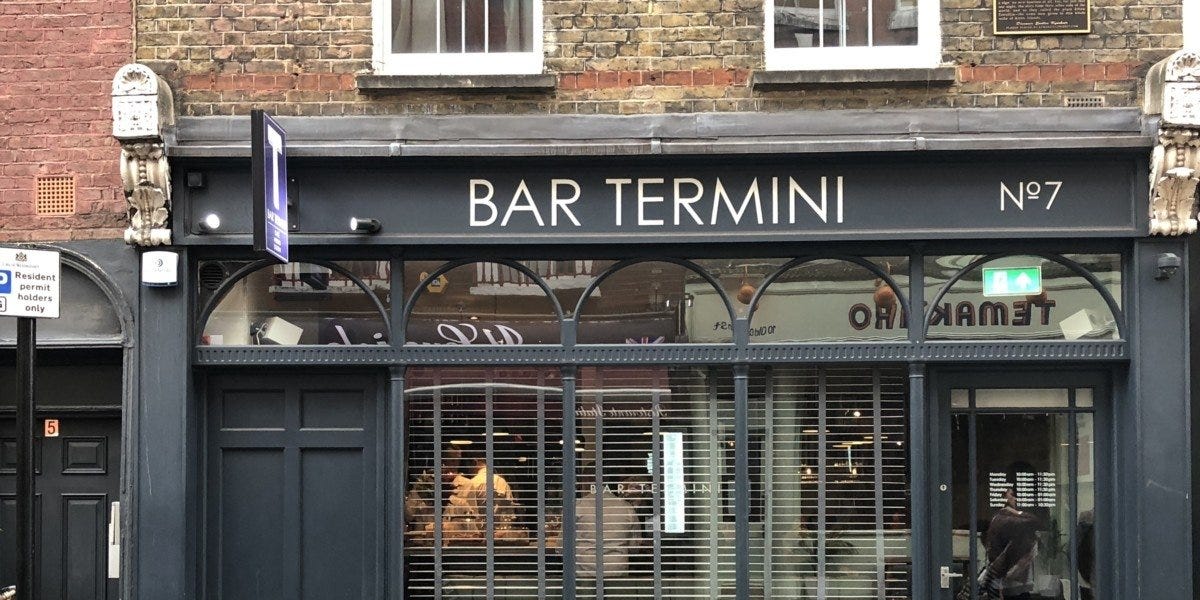 Bar Termini - by Tarik Mikhayel - O Moodboard