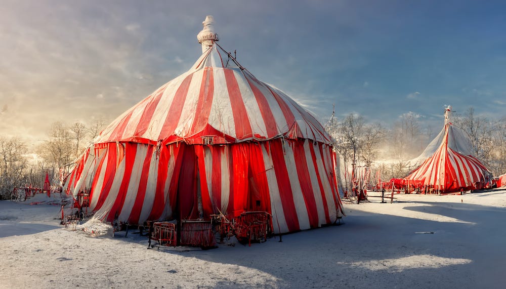 Running away to join the circus - by Jackie Dana