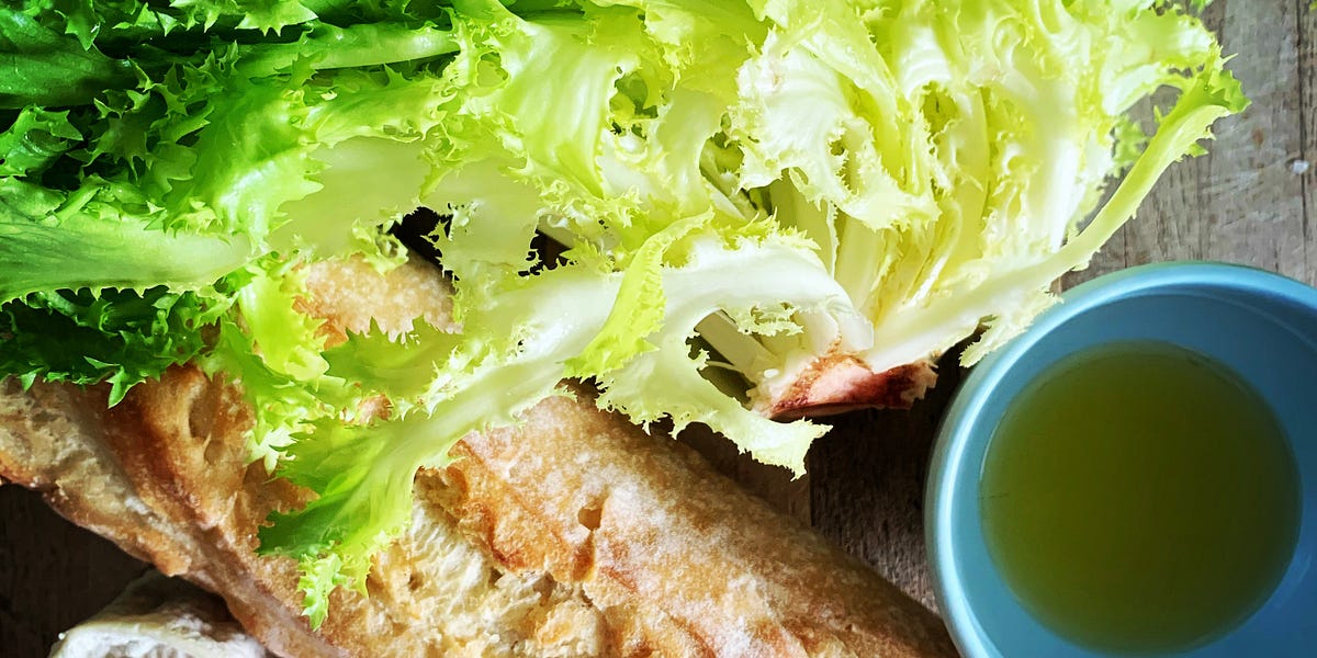 A Classic French Salad - by emily nunn