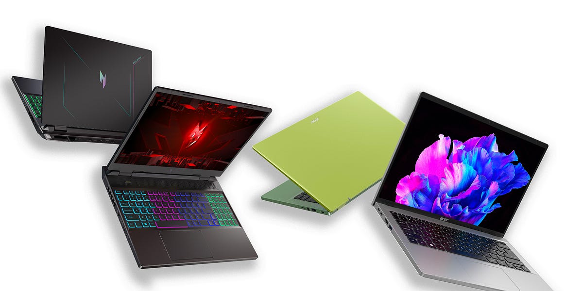 Acer announces AMD Ryzen versions of its new Nitro, Swift laptops