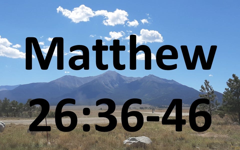 Matthew 26:36-46: Jesus in the Garden - by Karen Hoffman