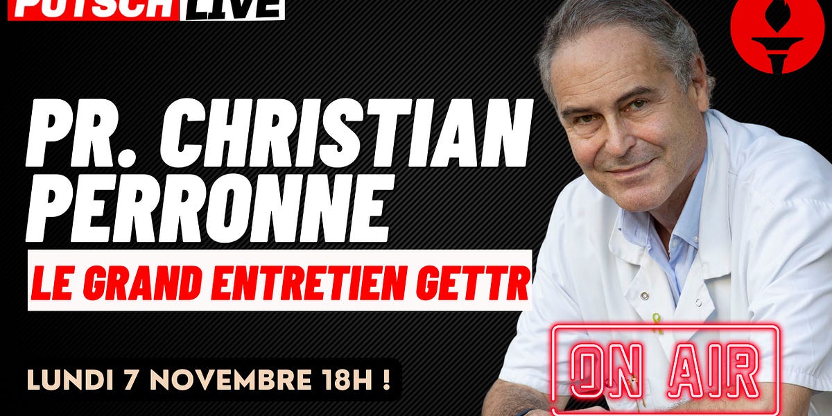 Exclusif ! Le Professeur Christian Perronne à mon micro dans l'émission ...