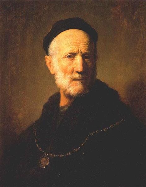 Portrait of Rembrandt's Father. - Arthaus 28