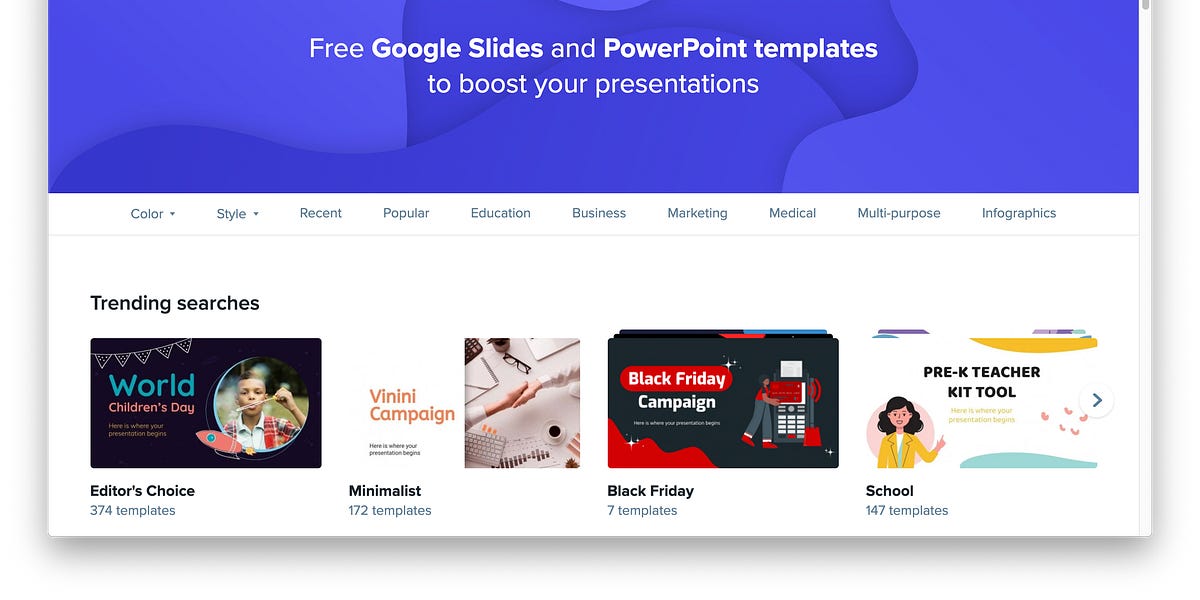 #76 – Seleção gratuita de templates de Google Slides e PowerPoint para ...