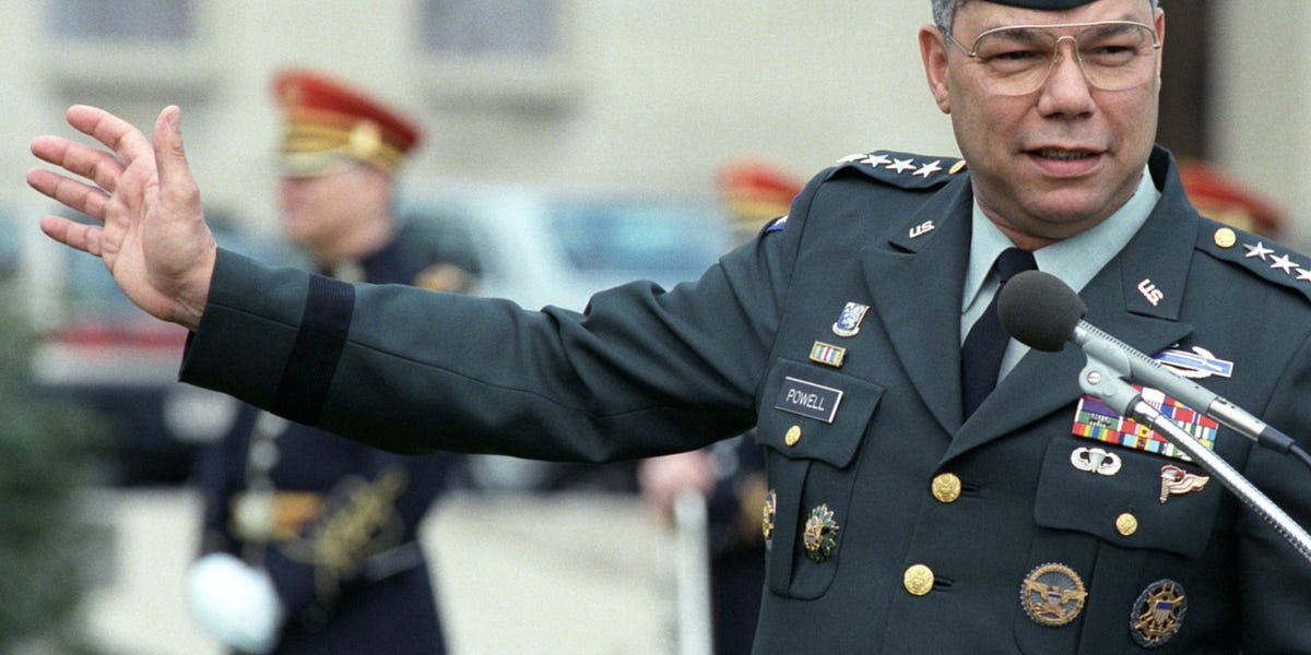 Colin Powell's last words