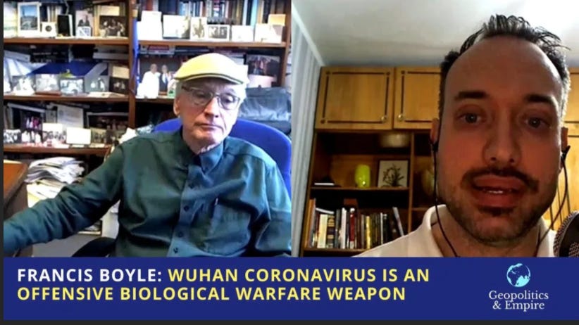 Why I am Going to Read Professor Francis Boyle's Book: Biowarfare and ...
