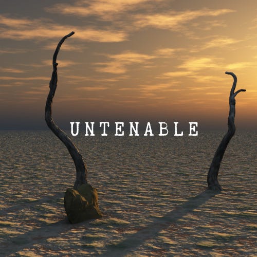 UNTENABLE - by David Pierce Jones - The Daily Offering