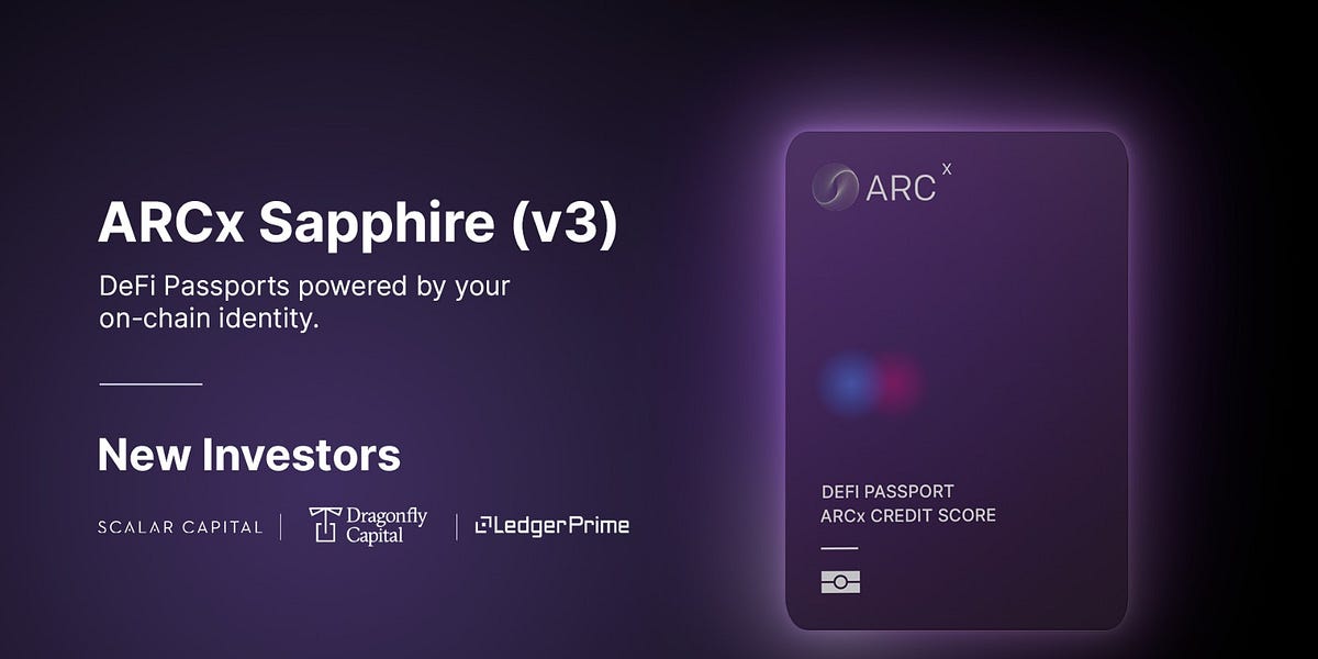Introducing ARCx Sapphire (v3) - by Michael Elisha - ARCx