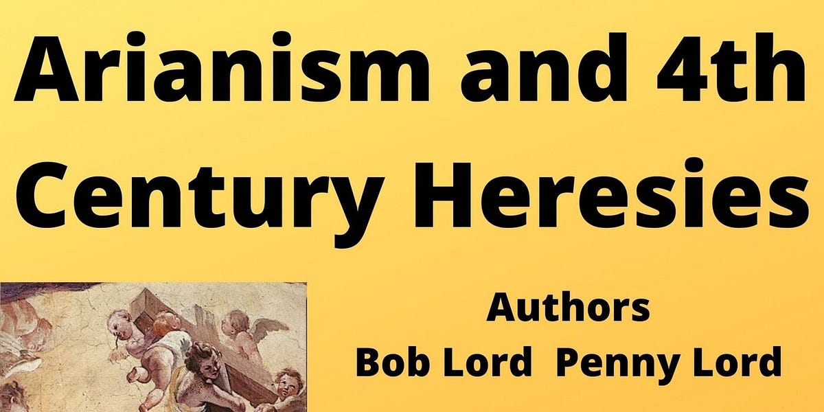 History Repeats Itself - Arianism is still around