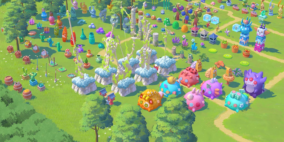 [Axie] Land Staking - by Axie Infinity - The Lunacian