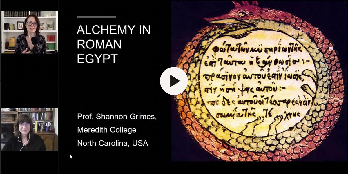 Alchemy in Roman Egypt - Classical Wisdom