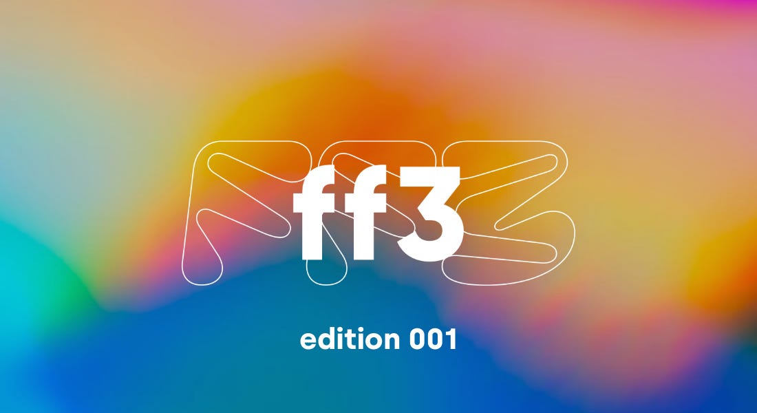 ff3 #1: Web3, a new frontier for founders - ff3