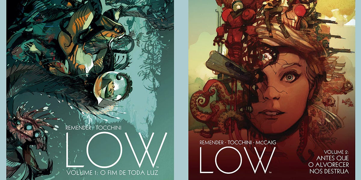 PACOTE ''LOW ''VOL. 1 E 2 + BOOKPLATE PUZZLE PELA EDITORA DEVIR BRASIL (28% OFF)