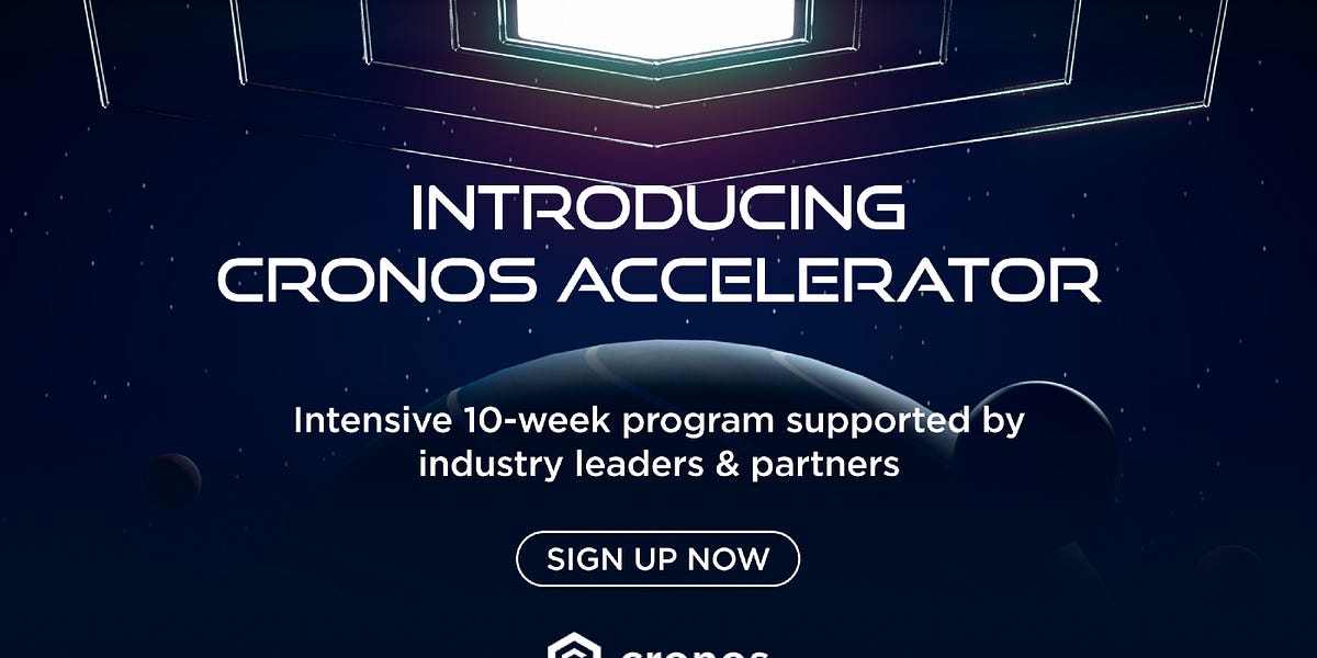 Cronos Launches $100M-backed Cronos Accelerator Program to Support ...
