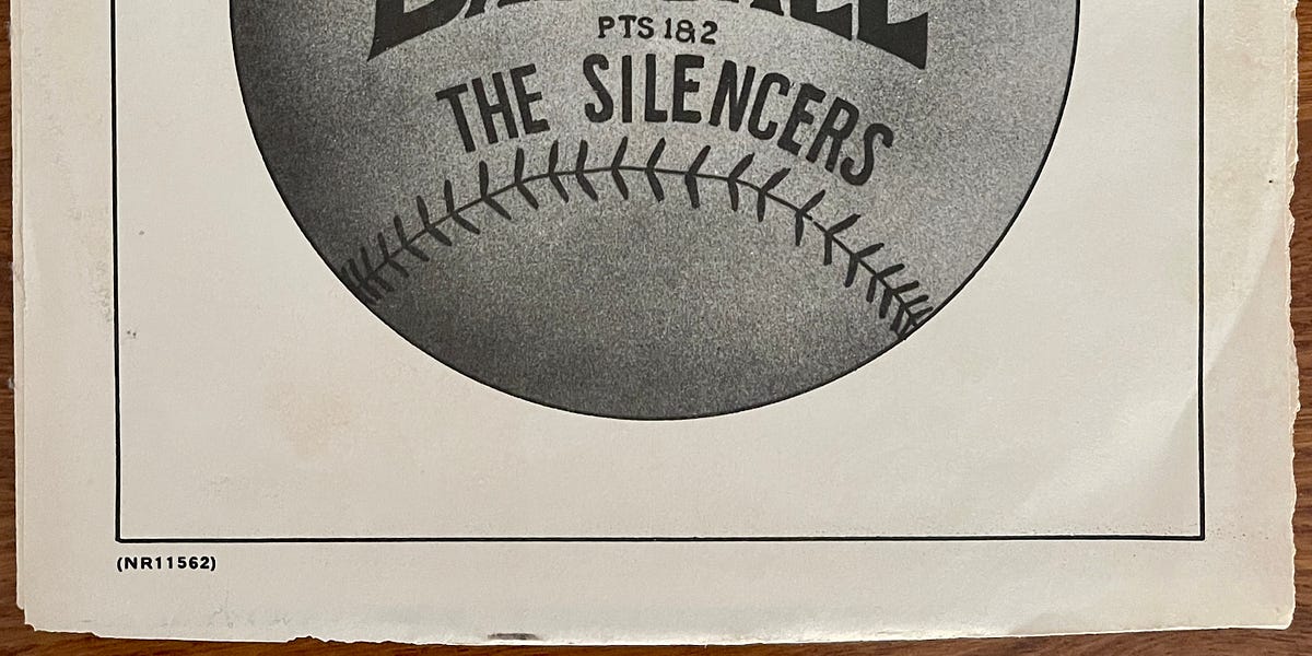 Baseball Songs on Vinyl, Vol. 3: The Silencers